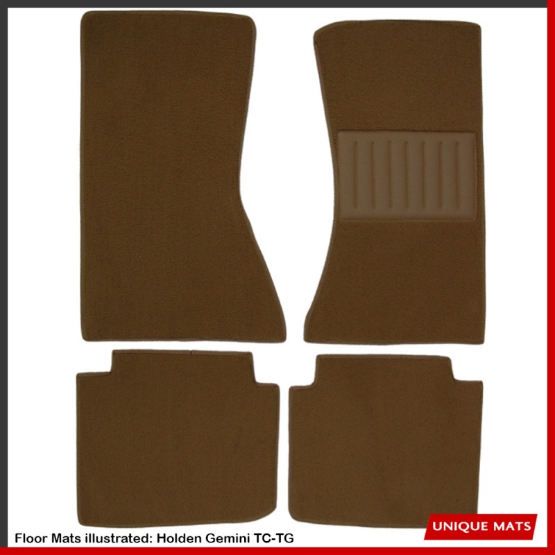 Holden Gemini TC TD TE TF TG 1977 - 1985 Custom Fit Mats in Carpet ...