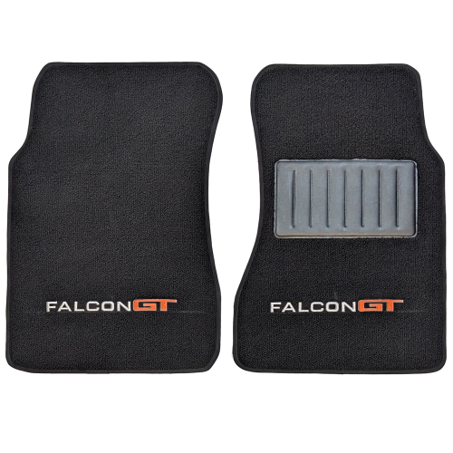 Ford Falcon XR XT XW XY 1967 - 1972 Front Pair of Custom Fit Mats with ...